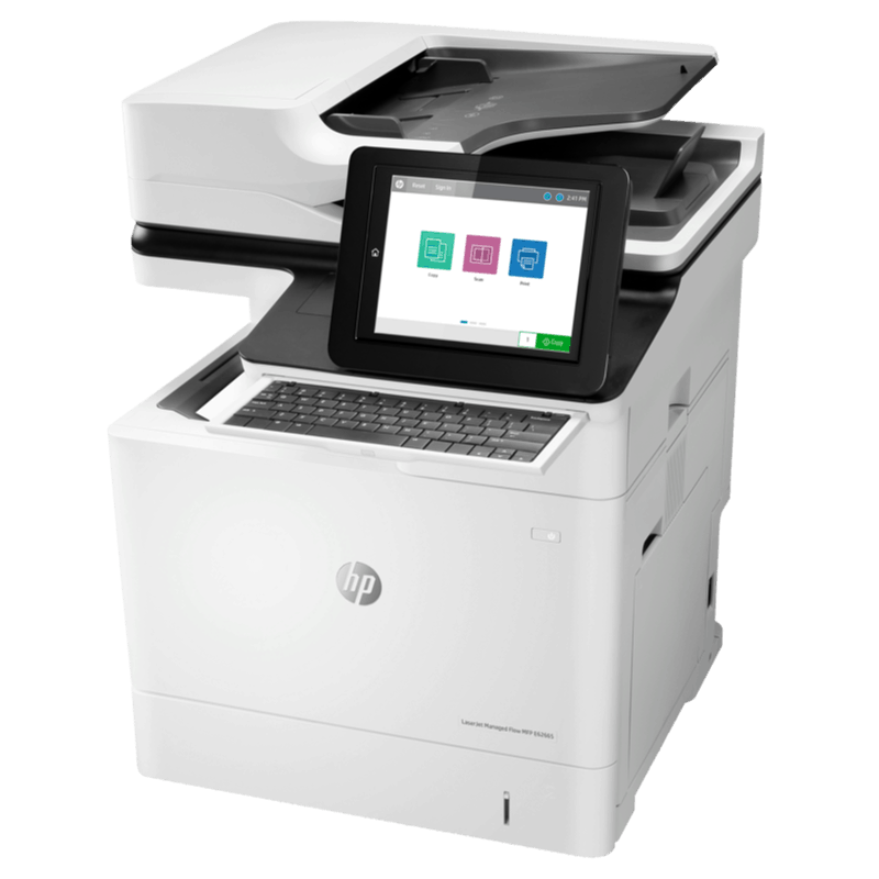 HP LaserJet Managed Mono MFP E62665h | Global Office Machines