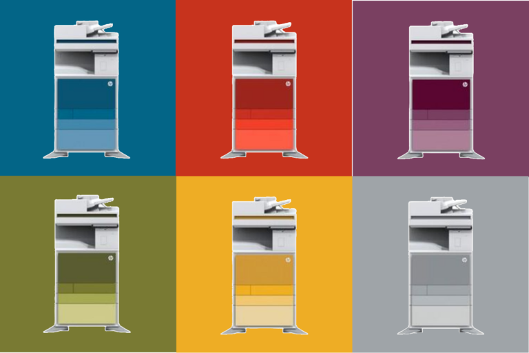 HP Colour Laserjet Managed MFP A3 E877dn | Global Office Machines